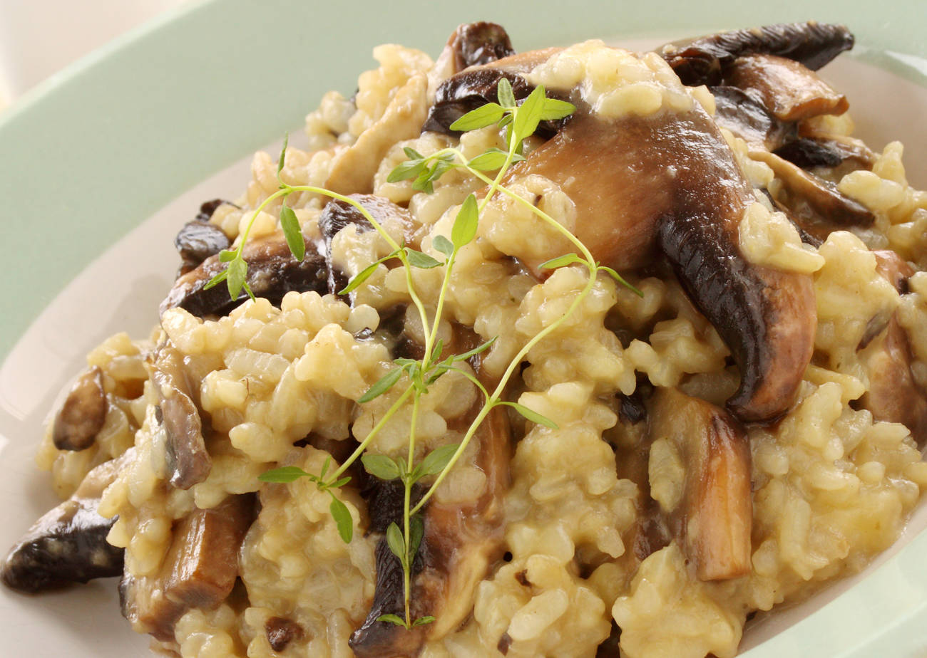 Risotto con setas | Recetas Dani