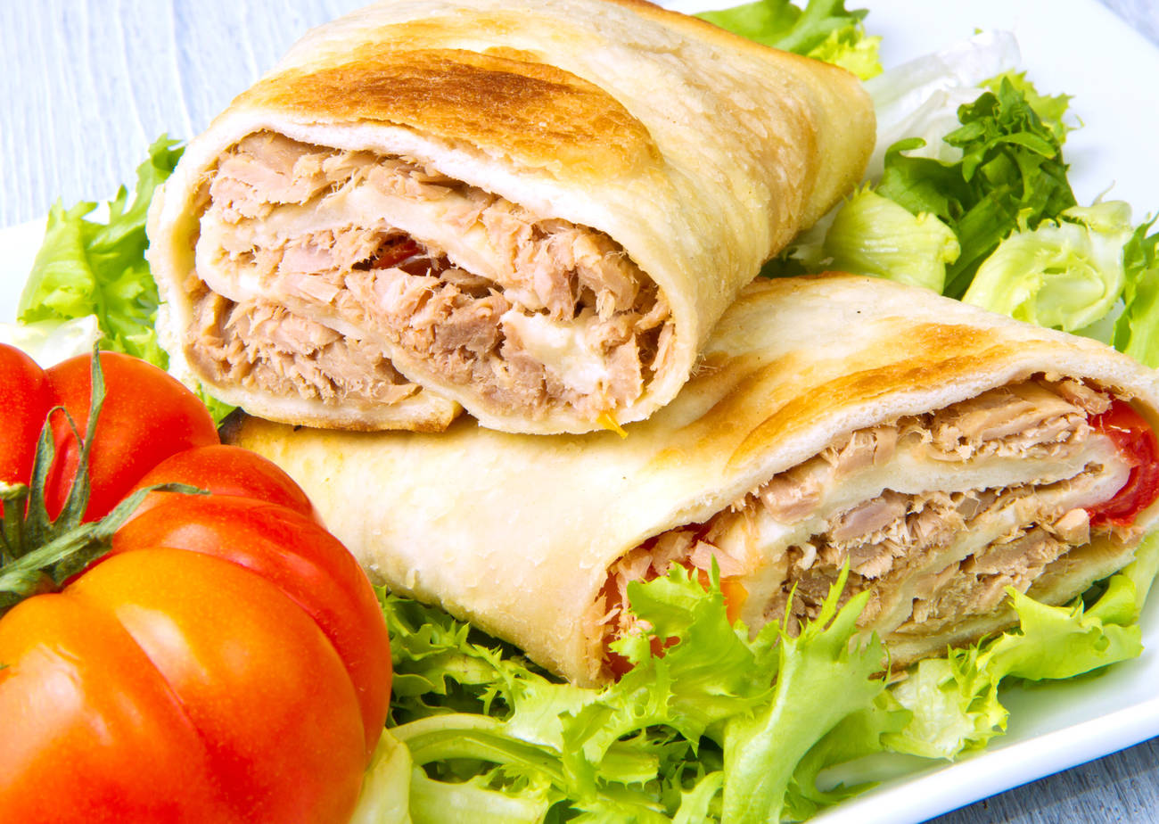 Wrap de atún | Recetas Dani