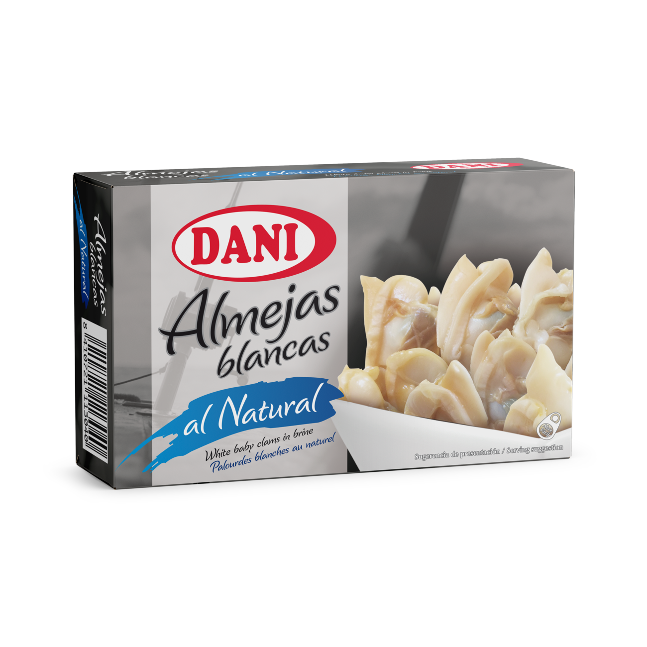 Almejones al natural 111g | Conservas Dani