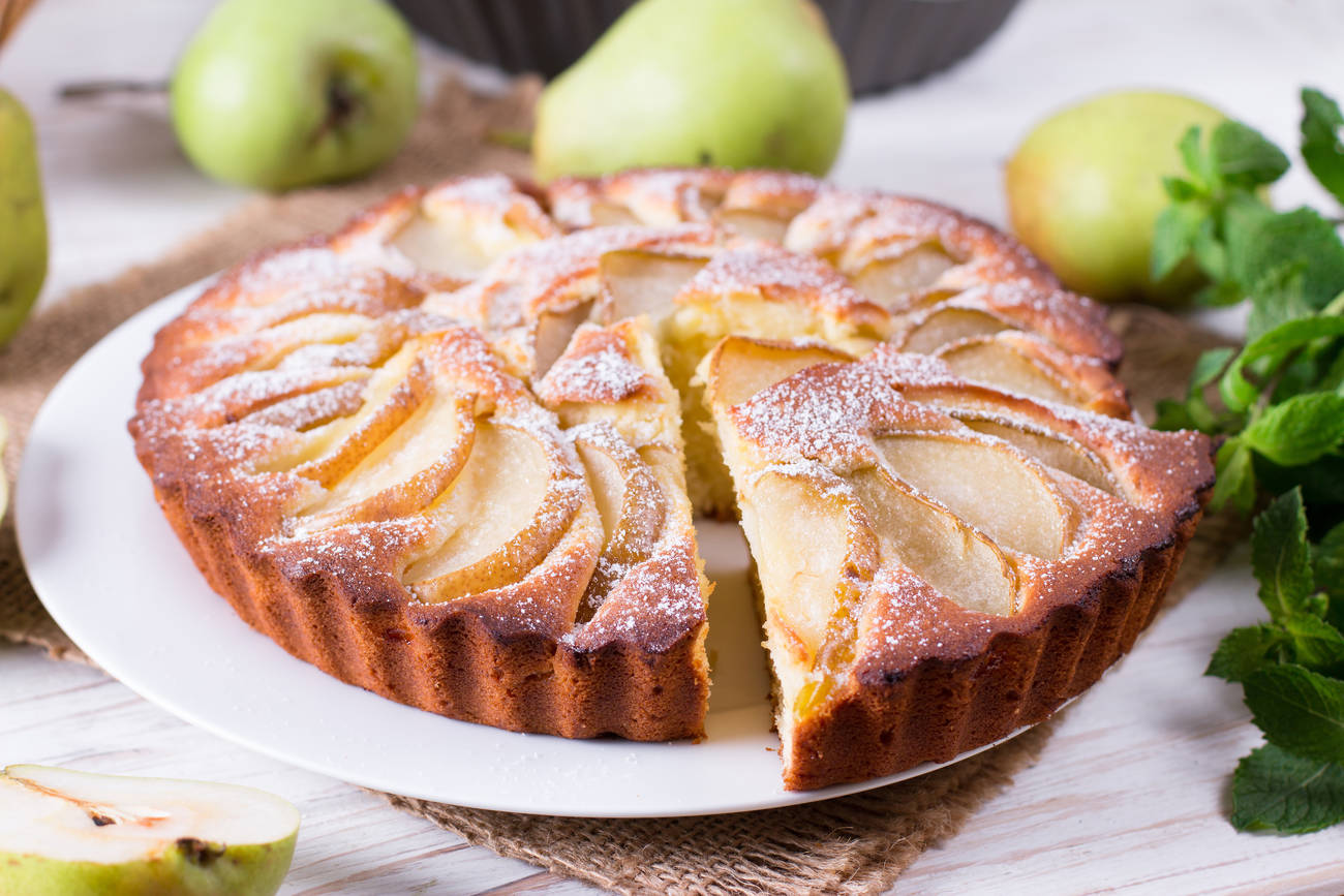 Pastel de pera, jengibre y cardamomo | Recetas Dani